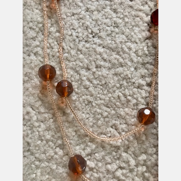 Jewelry | Vintage Brown Bead Necklace | Poshmark